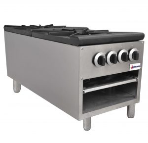 Double Gas Stock Pot Range | Sunrise Food Equipment