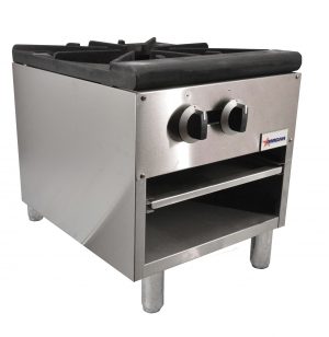 Single Gas Stock Pot Range | Sunrise Food Equipment